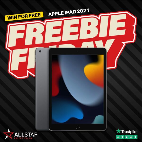 FREEBIE FRIDAY – Apple iPad 2021 – All Star Prizes