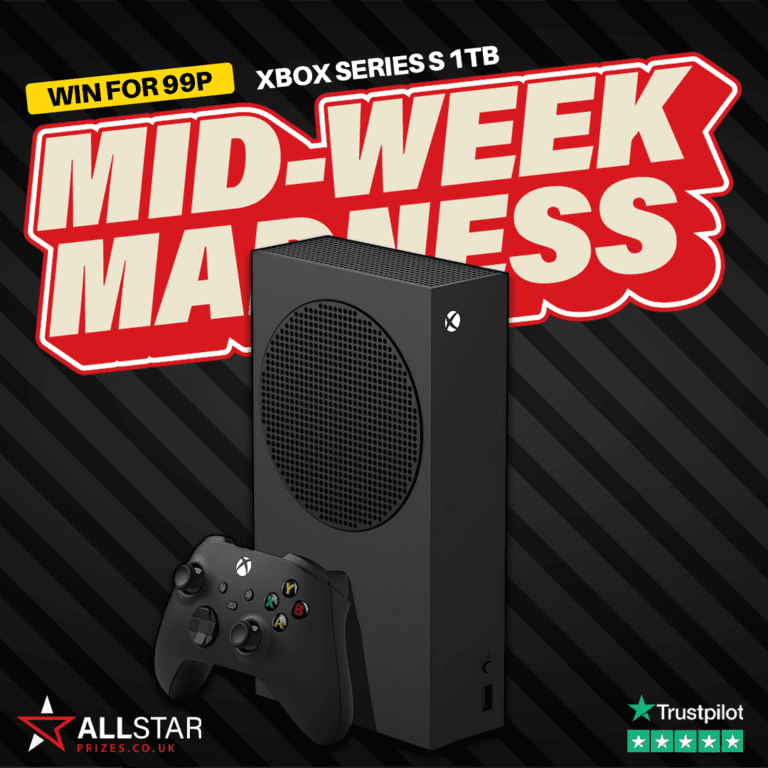 Xbox Series S 1TB Console – Carbon Black – All Star Prizes