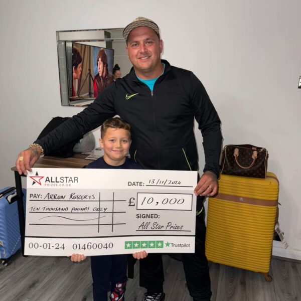 All Star Prizes – Join The All Star Family & Win Prizes For 99p