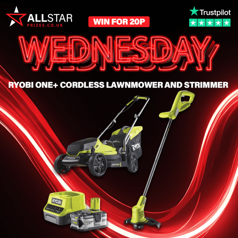 All Star Prizes – Join The All Star Family & Win Prizes For 99p