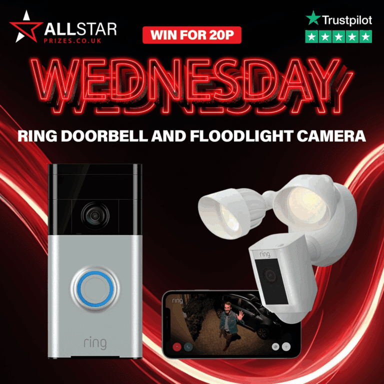 Ring Doorbell & Floodlight Camera – All Star Prizes