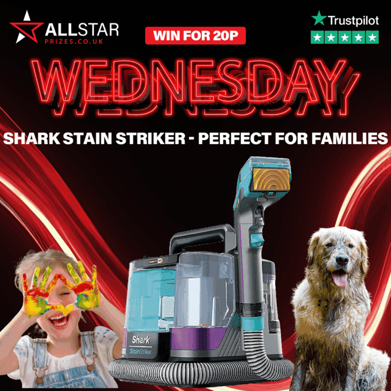 All Star Prizes – Join The All Star Family & Win Prizes For 99p