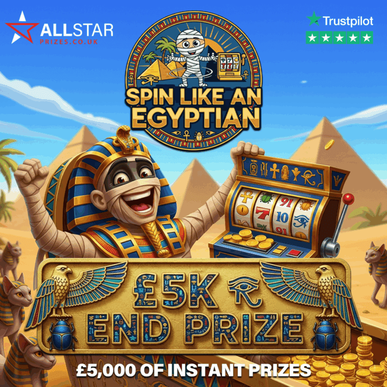 All Star Prizes – Join The All Star Family & Win Prizes For 99p