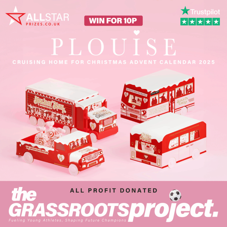 All Star Prizes – Join The All Star Family & Win Prizes For 99p