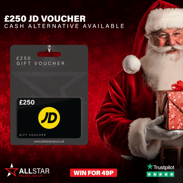 £250 JD Voucher - All Star Prizes