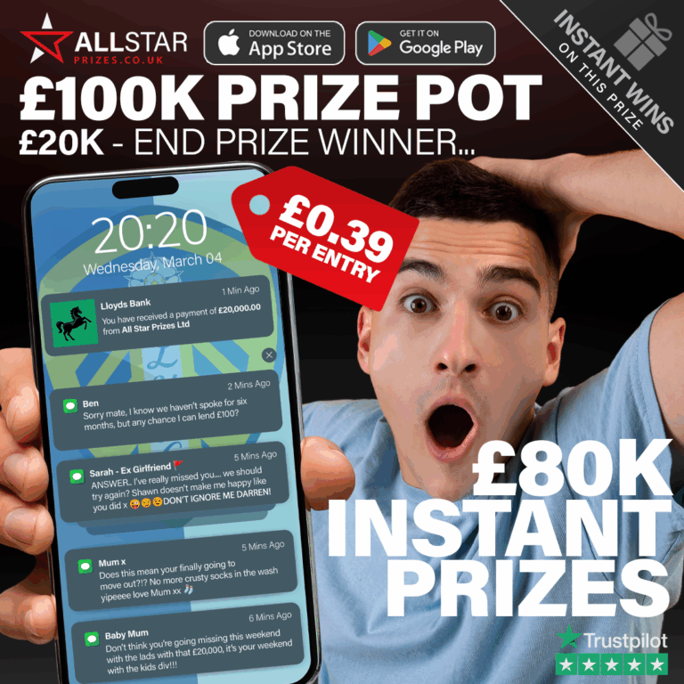 Competitions – All Star Prizes